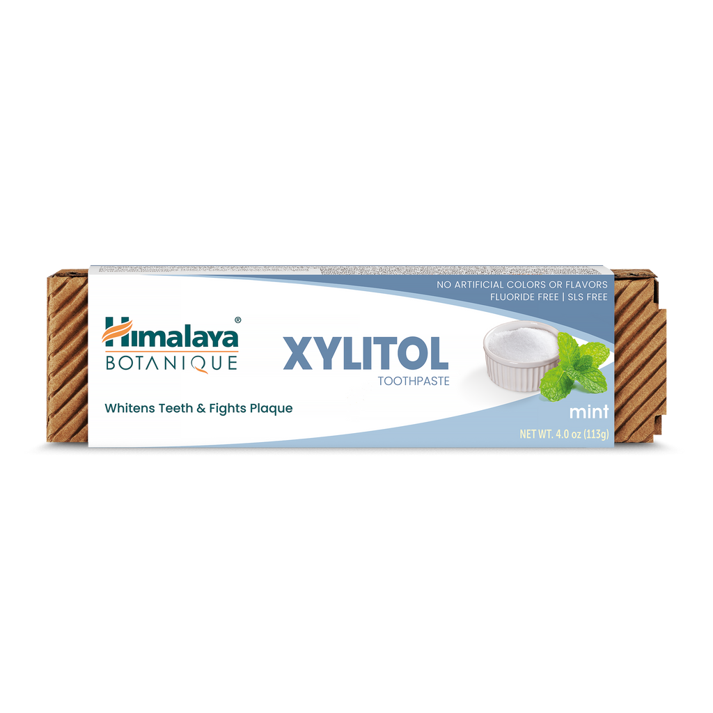Himalaya - Xylitol Toothpaste Mint - 4 oz - Charlotte Vitamins