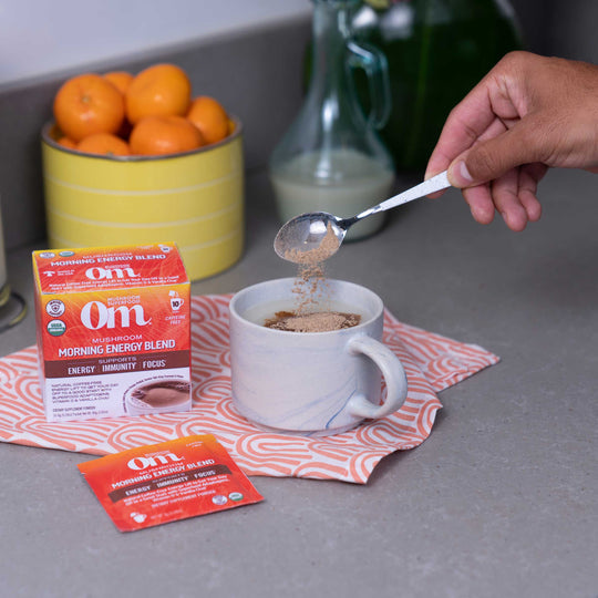Om - Box of Morning Energy Blend - 10 Pack - Charlotte Vitamins