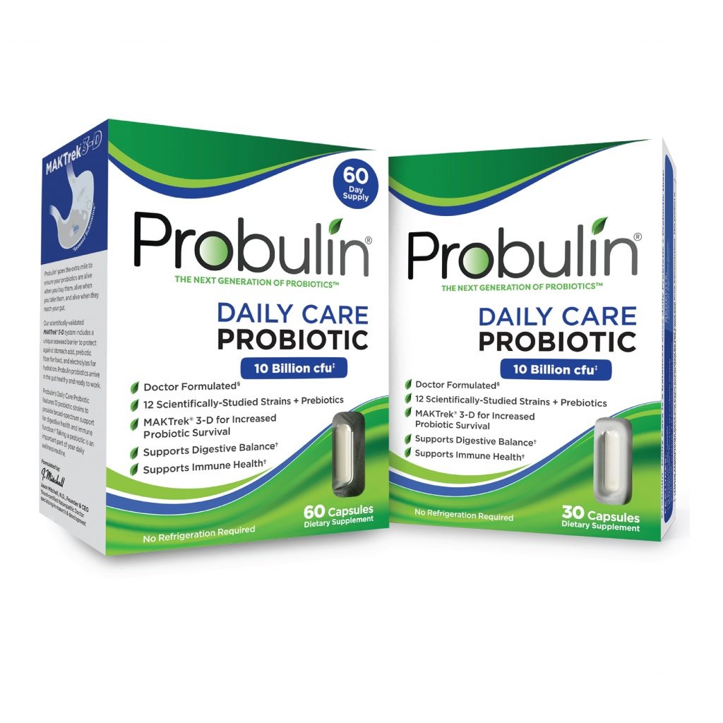 Probulin - Daily Care Probiotic - 30 Capsules - Charlotte Vitamins