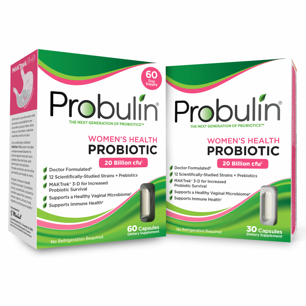 Probulin - Women's Health Probiotic - 30 Capsules - Charlotte Vitamins