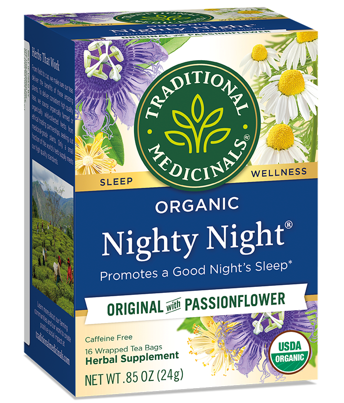 Traditional Medicinals - Organic Herbal Tea - Nighty Night Valerian ...