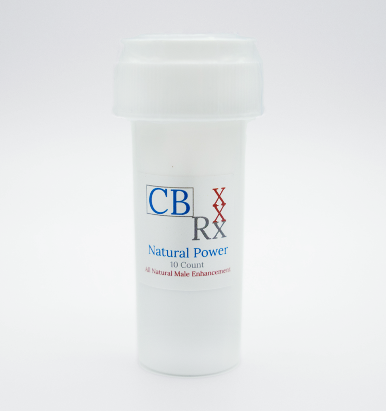 CB Rx - Natural Enhance for Men - 10 Capsules - Charlotte Vitamins