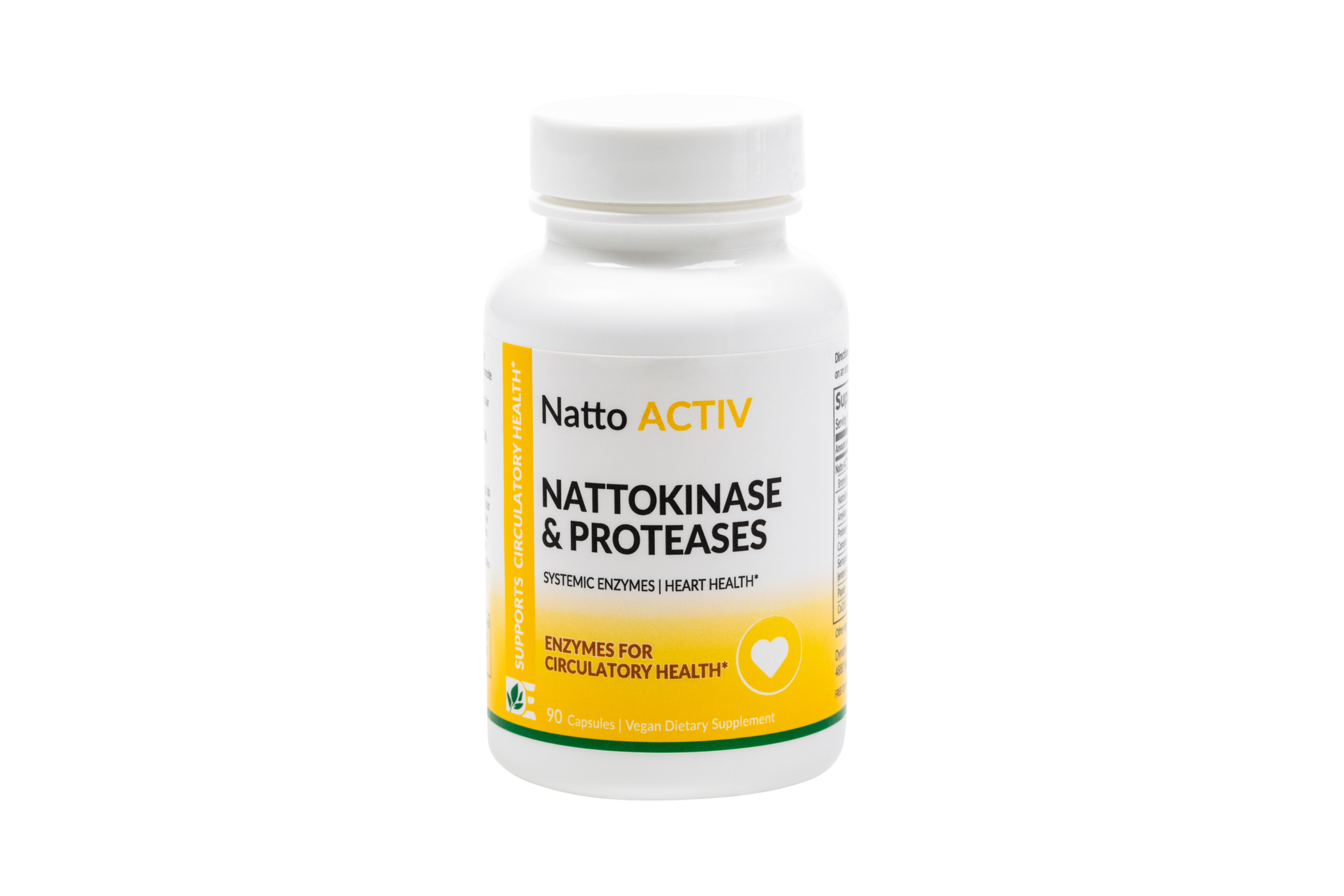Dynamic Enzymes - Natto Activ Natto Proteases - 90 Capsules - Charlotte ...