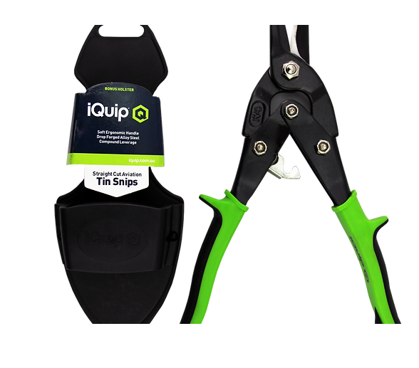 iQuip Aviation Tin Snip Straight Cut With Holster - Applied Building ...