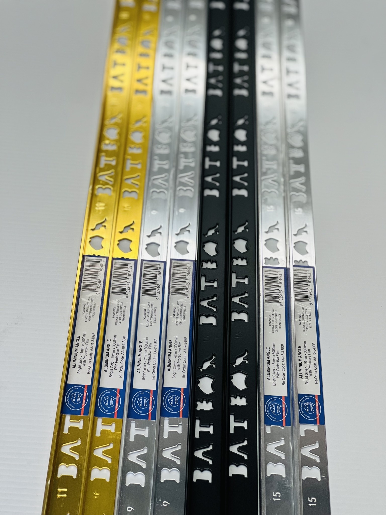 Aluminium Angles With Protective 3m - Applied Building Products Australia