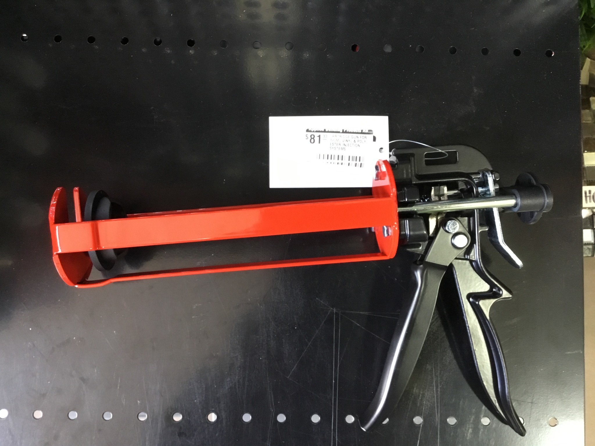 CARTRIDGE GUN FOR 420ML VINYL & POLY ESTER INJECTION SYSTEMS - Applied ...