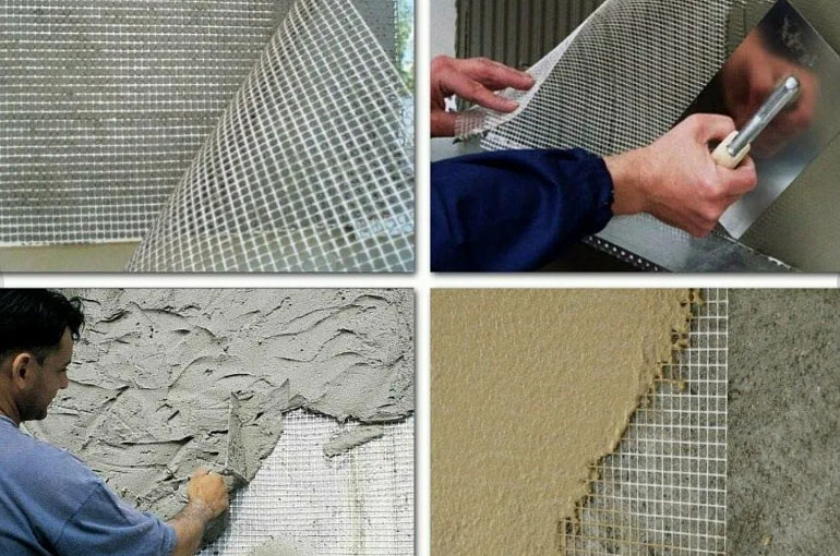 BuildSmart Alkaline Resistant Fiberglass Wall Mesh 165 G/mÂ²(Â±5G ...