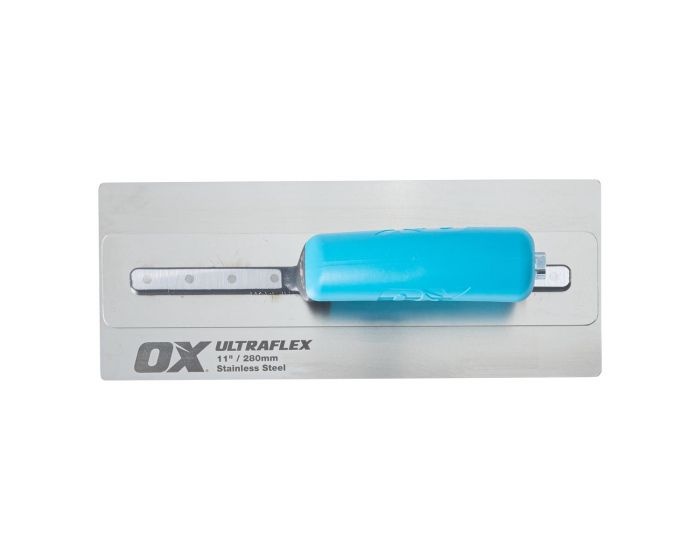 OX Pro Carbon Steel Plasterers Trowel - 120 X 356mm / 14in - Applied ...