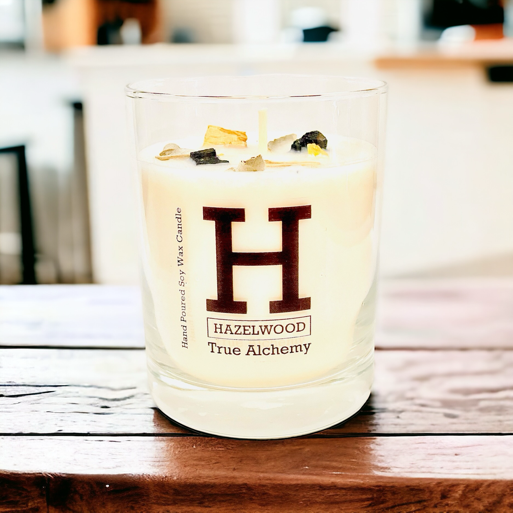 HSCo Soy Wax Candle True Alchemy - Hazelwood