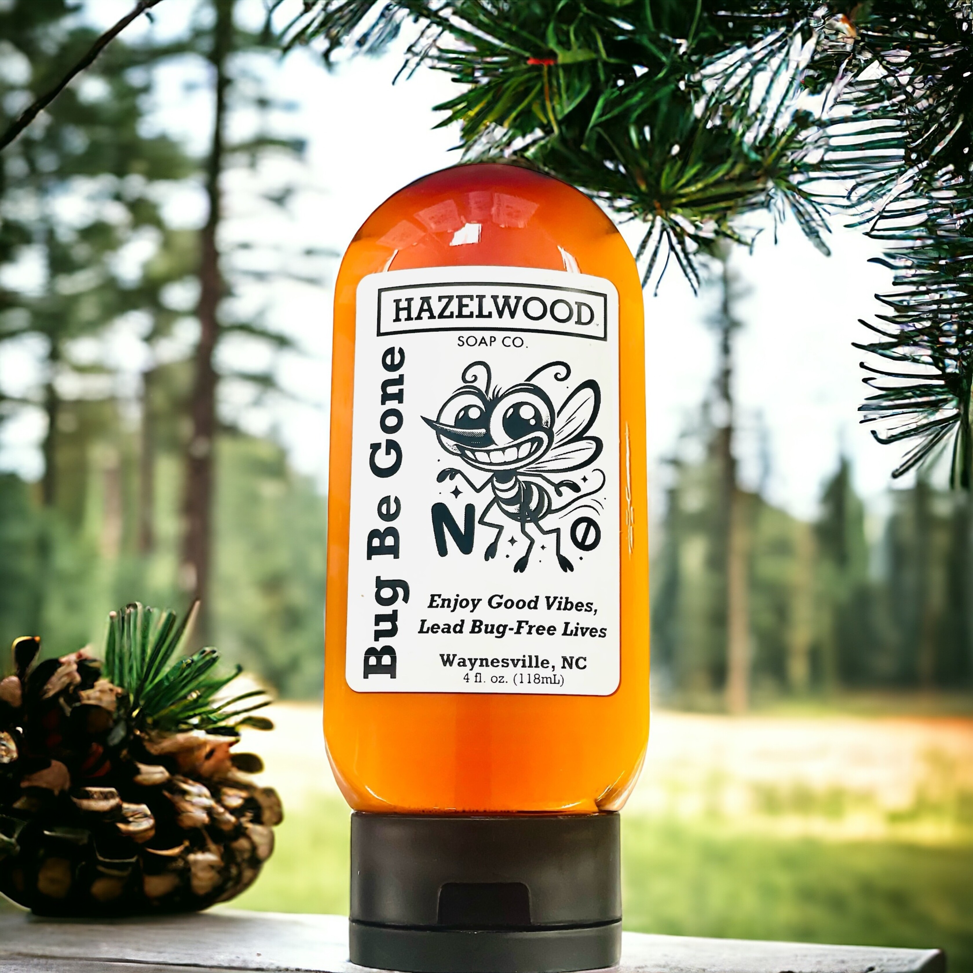 Natural Mosquito Repellent - 100% Essential Oil Blend for Outdoor Bugs ...