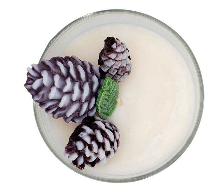 Soy Wax Candle Frozen Fir Winter Collection - Hazelwood