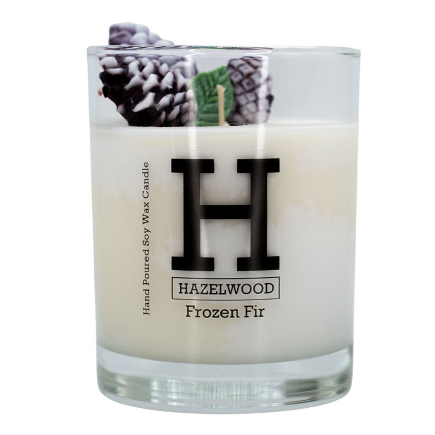 Soy Wax Candle Frozen Fir Winter Collection - Hazelwood