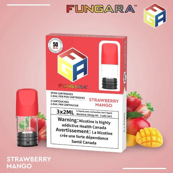 FUNGARA POD STRAWBERRY MANGO - Lucky Vape
