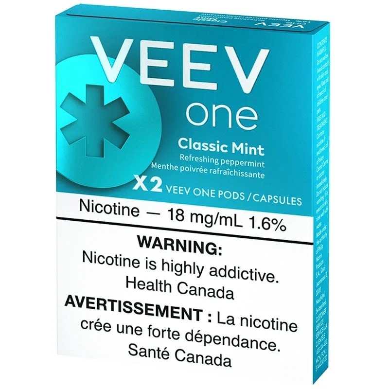 VEEV ONE PODS 20MG CLASSIC MINT - Lucky Vape