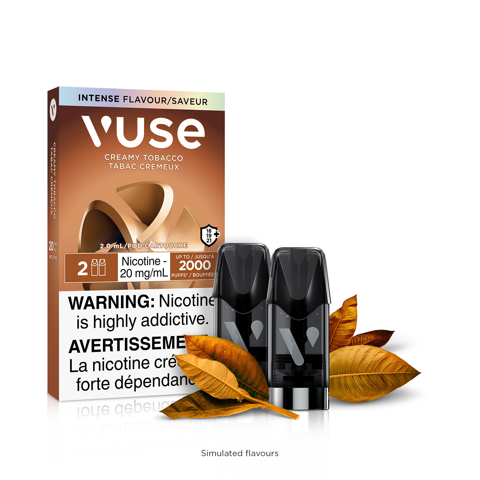 Vuse Epod- Creamy Tobacco 20Mg (2-Pods) - Lucky Vape