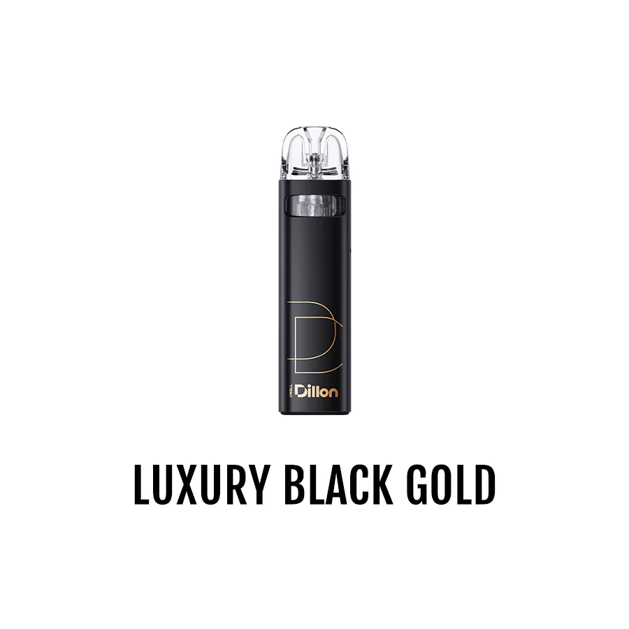 UWELL DILLON EM VAPING DEVICE KIT BLACK GOLD - Lucky Vape