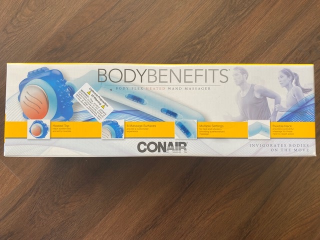 Conair Conair BodyBenefits Body Flex w/Heated Wand Massager - Sunshine ...