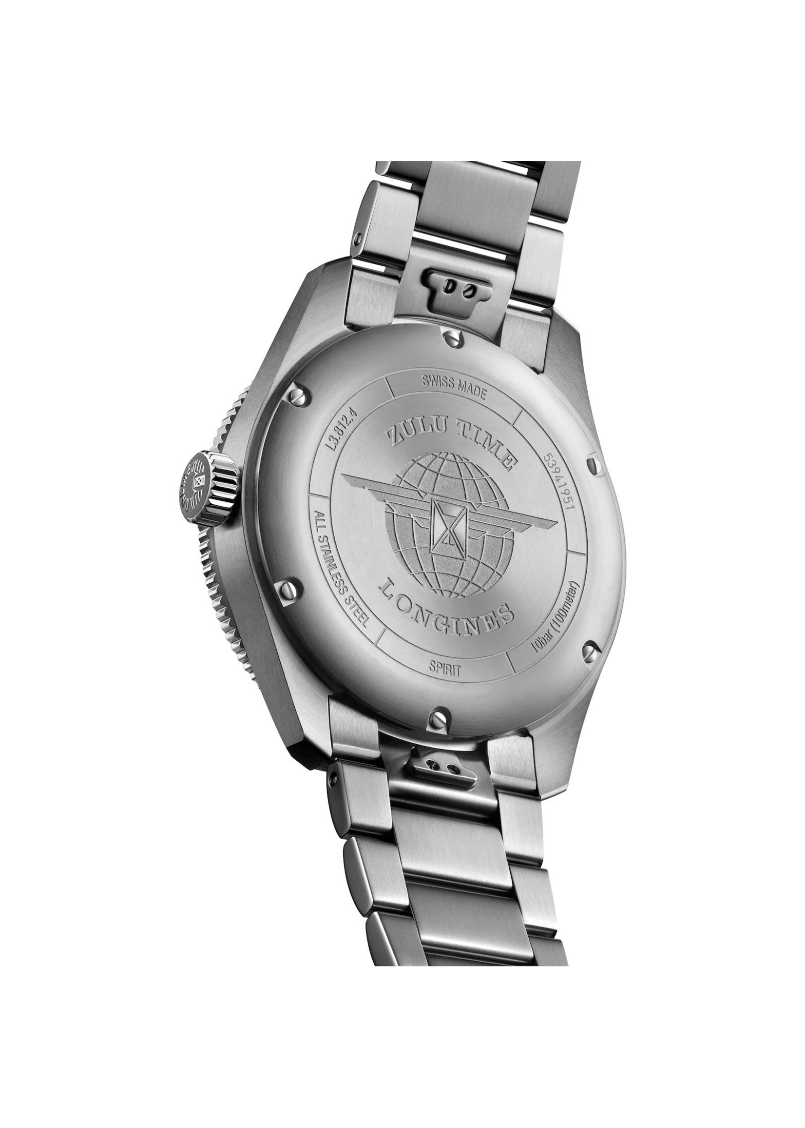 L38124636 Longines Spirit Zulu Time - Ocean Fine Jewellery