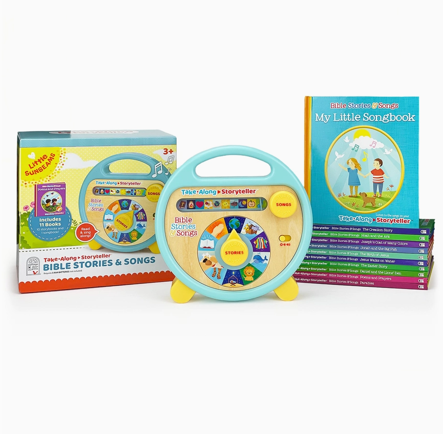 Bible Stories & Songs Music Player & Book Setf - Neighbors Mercantile Co