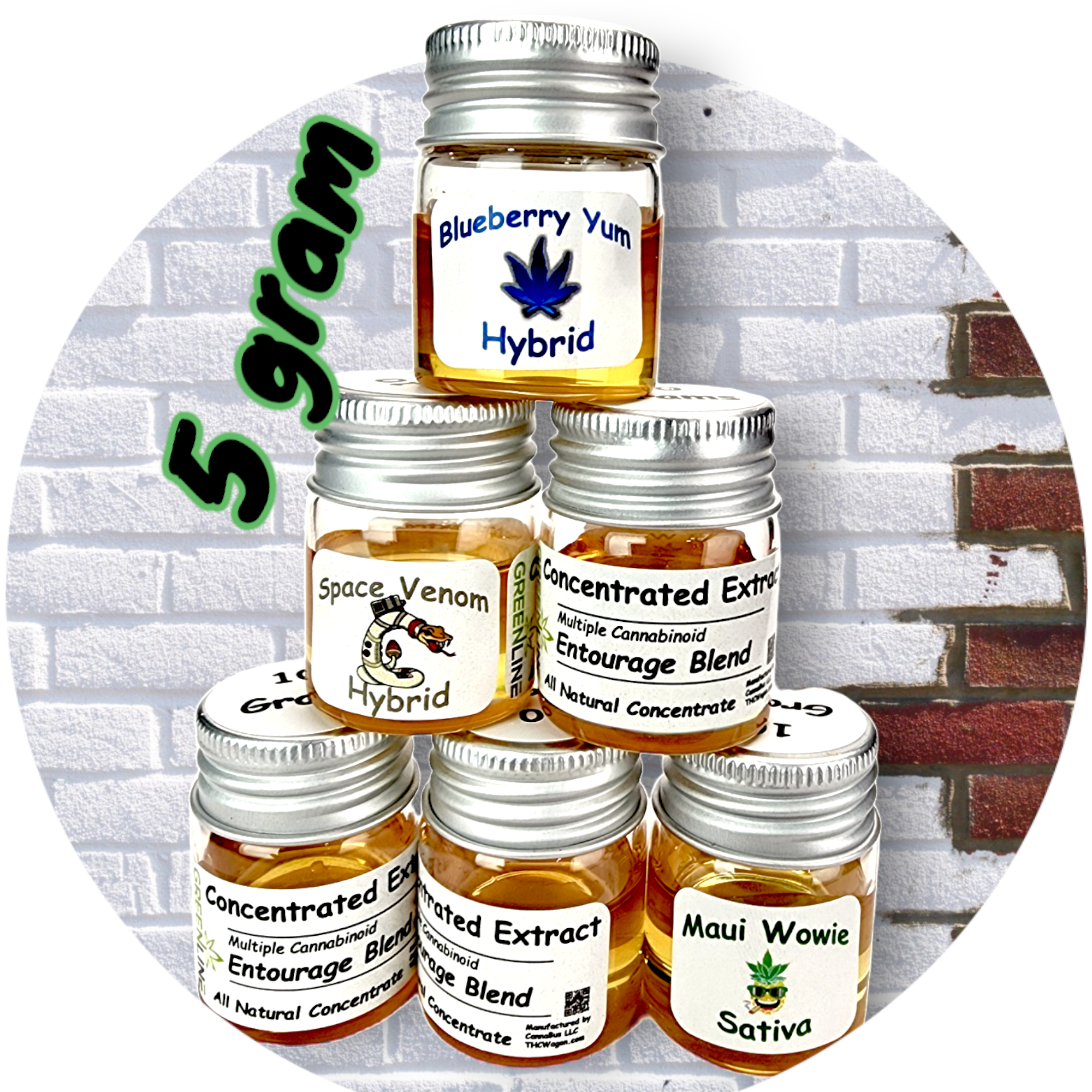 5 Gram Dab Bucket - Green Line Products