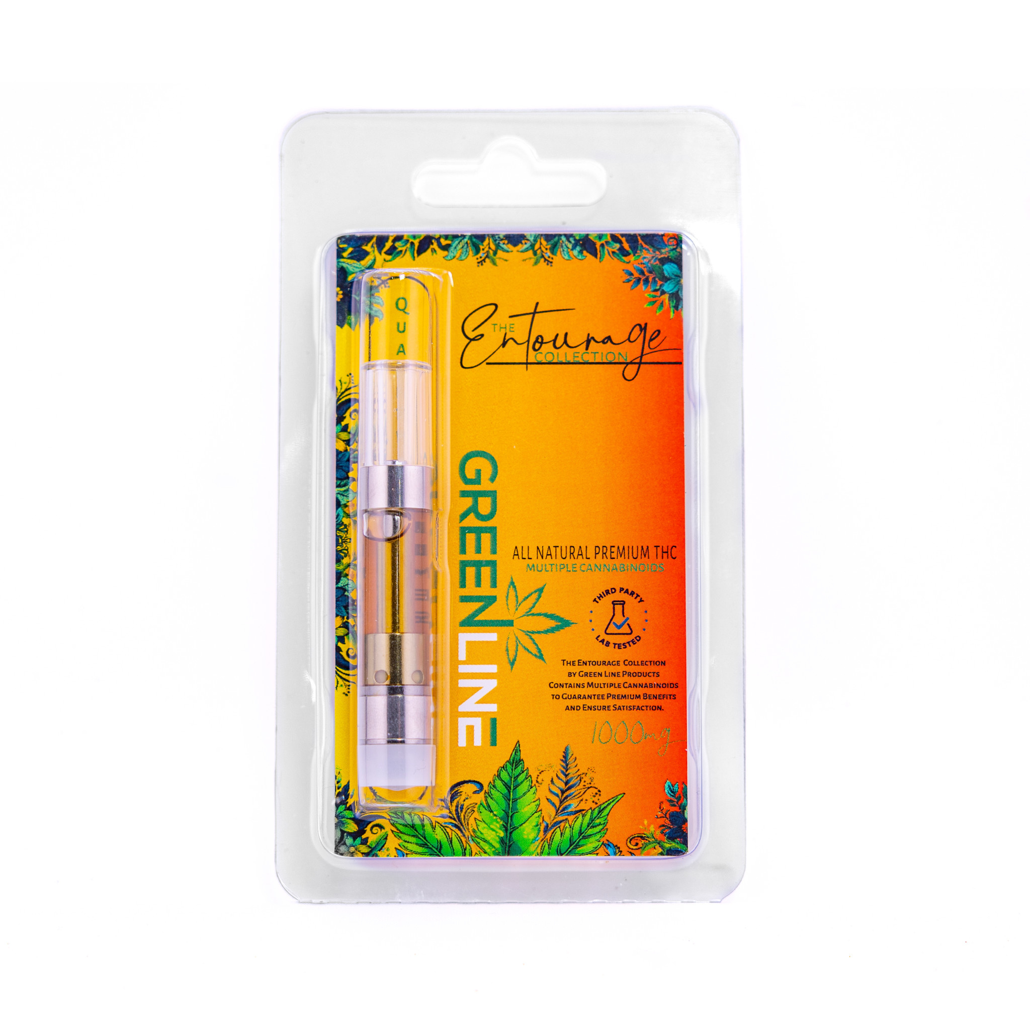 Entourage THC Screw-On Cart 1Gram - Green Line Products
