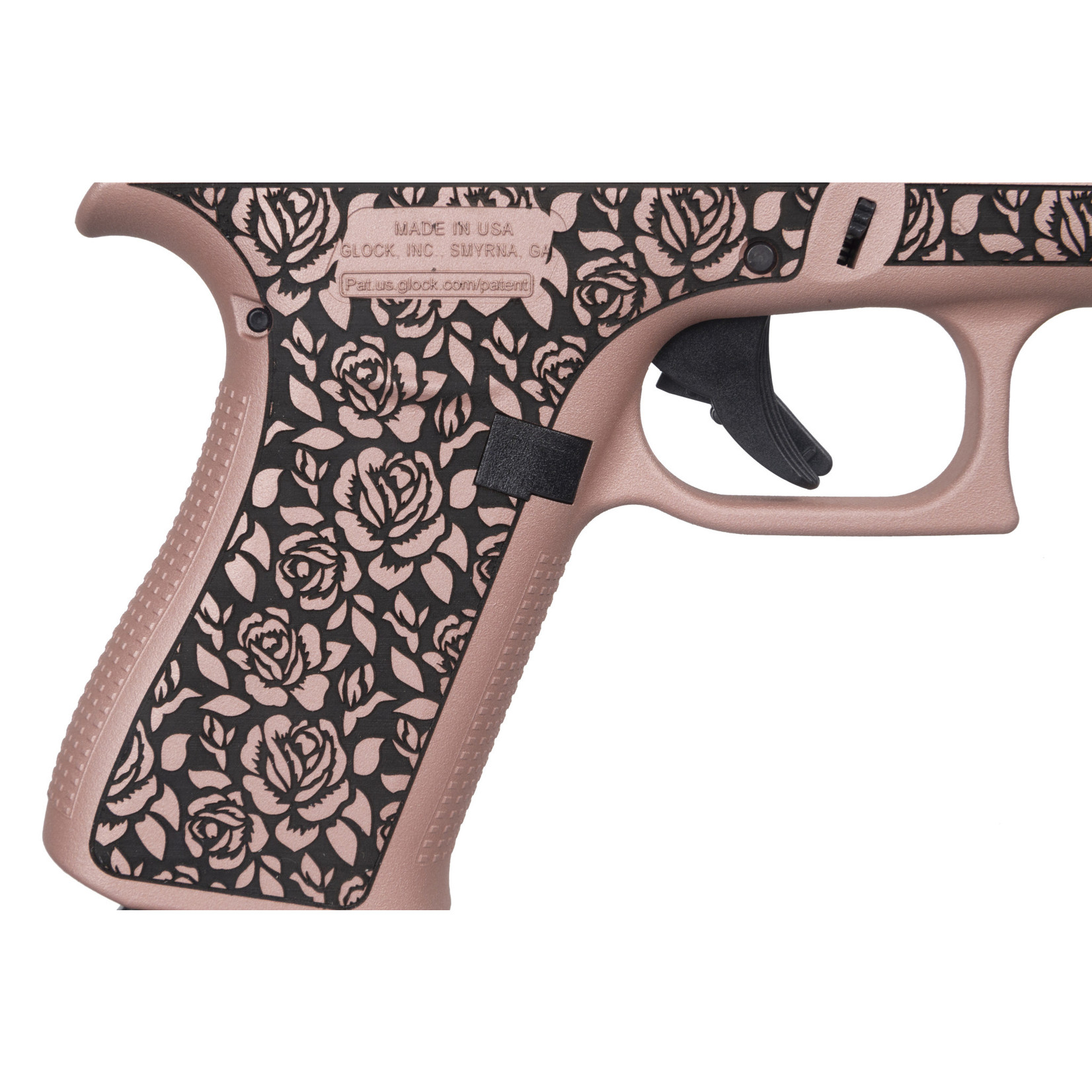 Glock 43 X - 9mm 10rnd - Rose Gold / Silver Slide - 10 X Firearms
