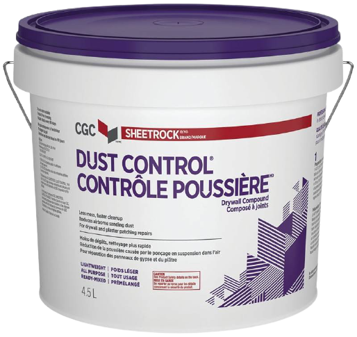 DRYWALL COMPOUND DUST CONTROL 4.5L - North Cobalt Flea Market