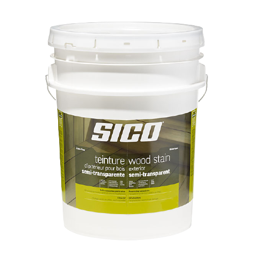 SICO 18L WOOD STAIN EXTERIOR SEMI-TRANSPARENT TINTABLE BASE - North ...
