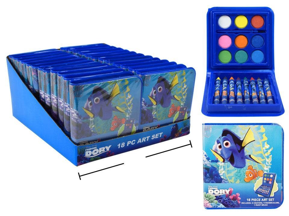 DISNEY FINDING DORY ART SET 18 PCS - North Cobalt Flea Market