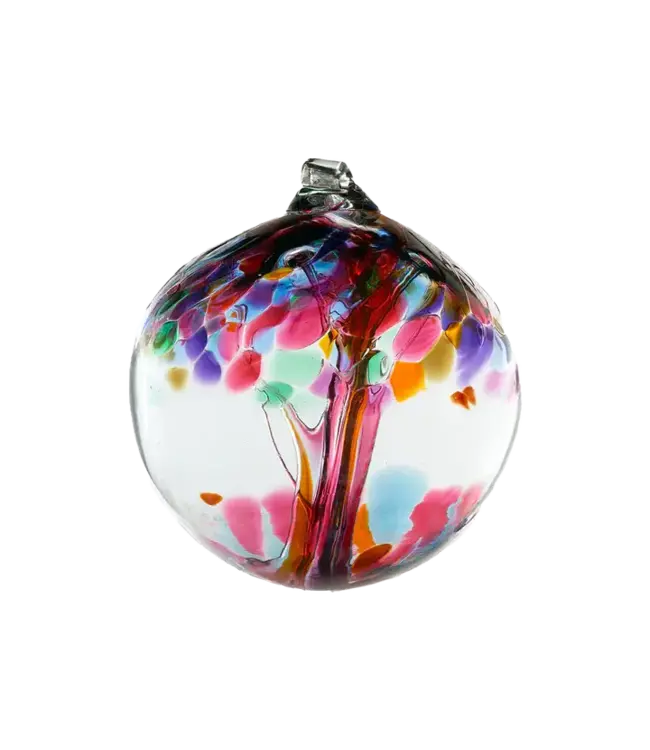 Blown Glass Tree of Enchantment Ball 2" - Bell Farm Shops