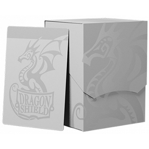 Dragon Shield Deck Shell Ashen White Deck Box (100) - Rekreation Games