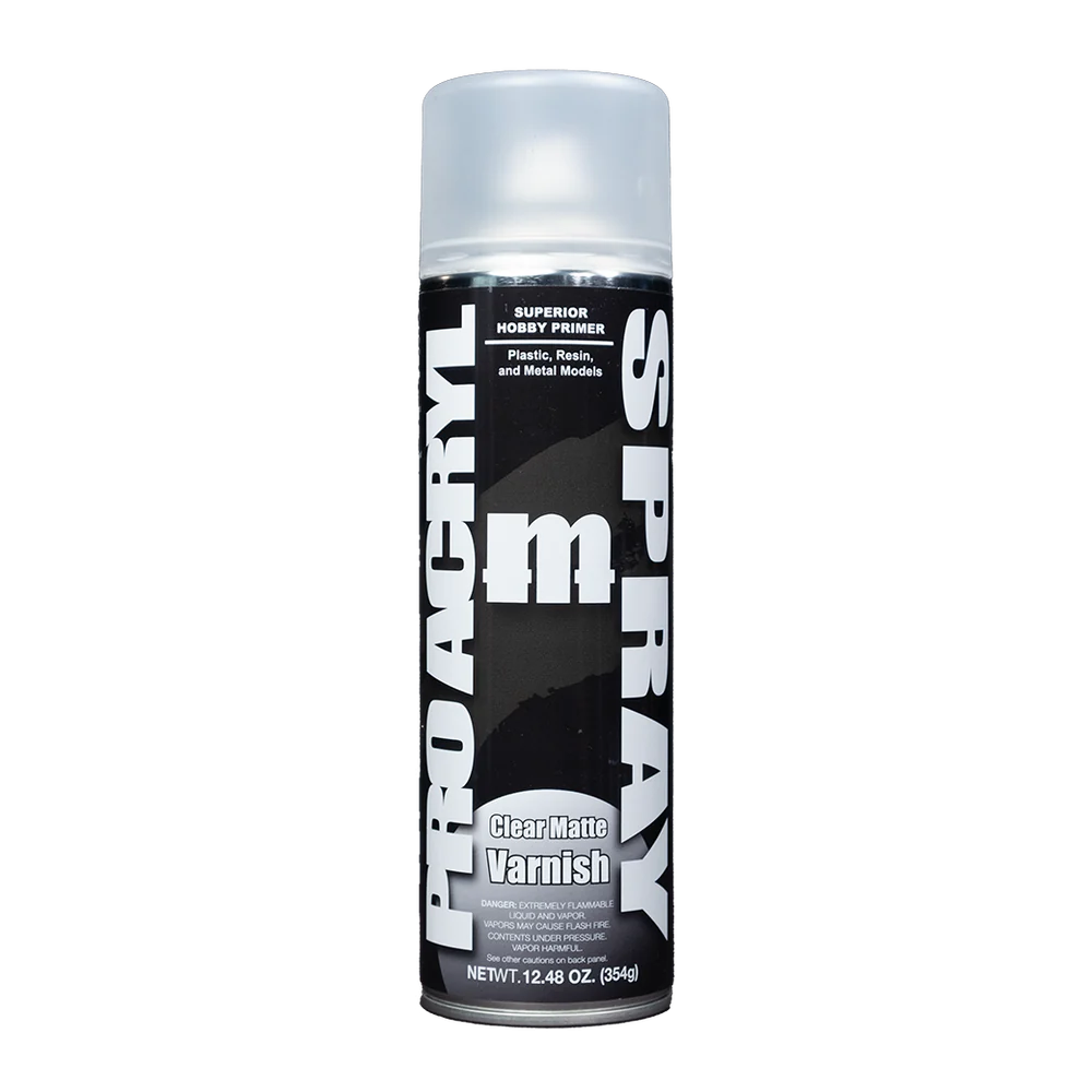 Pro Acryl Spray - Clear Matte Varnish (500 ml) - Rekreation Games