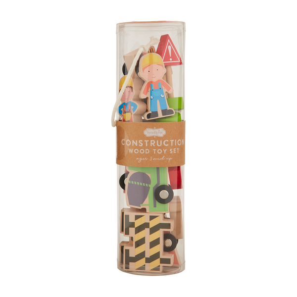 Construction Wood Toy Set - Picket Fences Home Decor