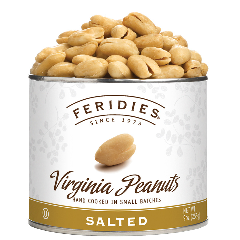 Salted Virginia Peanuts 9oz - Picket Fences Home Decor