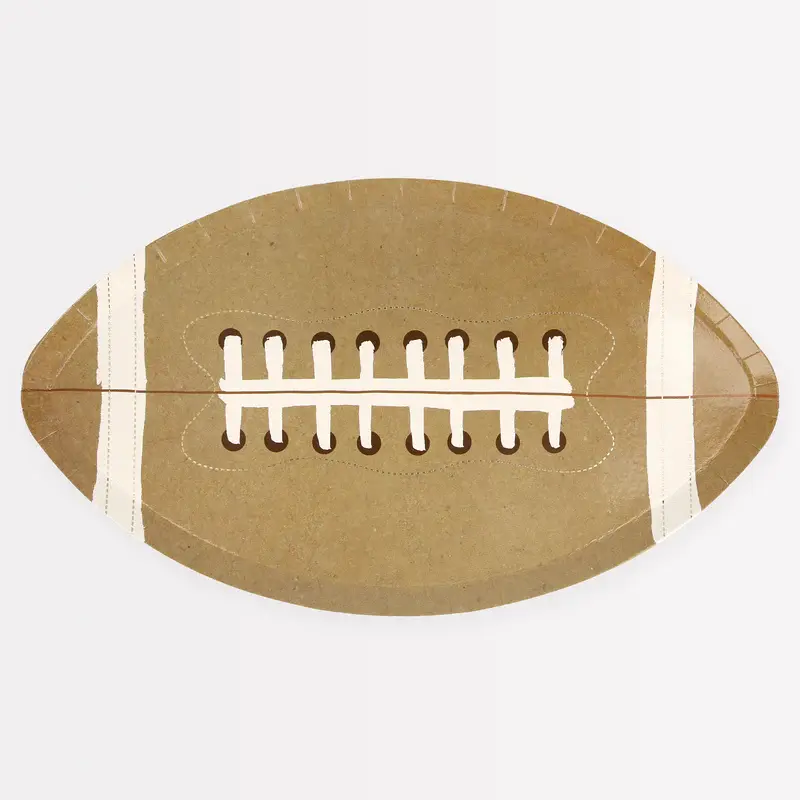 Football Plates - Picket Fences Home Decor