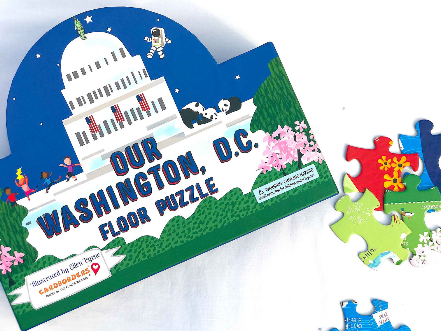 Washington D.C. Floor Puzzle - The Blue House