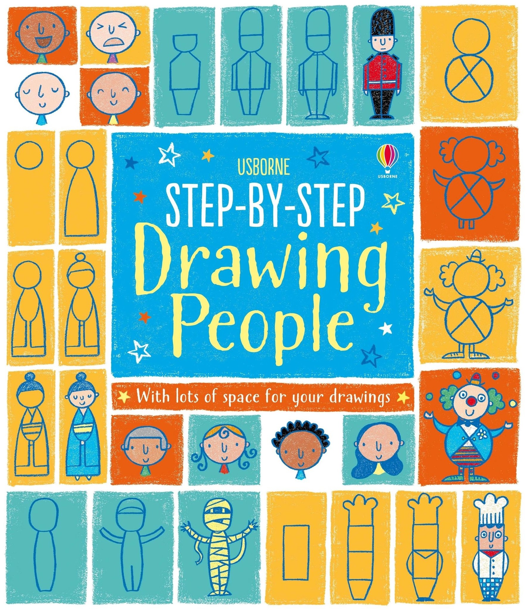 Step By Step Drawing People The Blue House step-by-step-drawing-people-the-blue-house