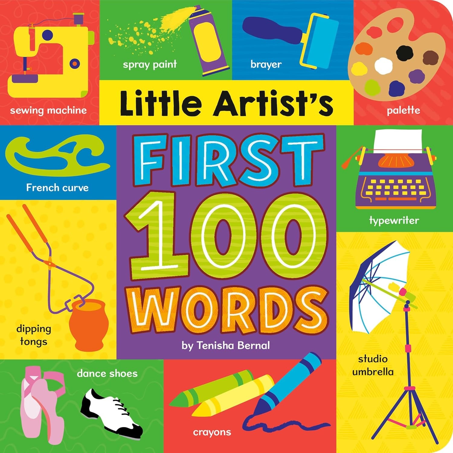 Little Artist's First 100 Words - The Blue House
