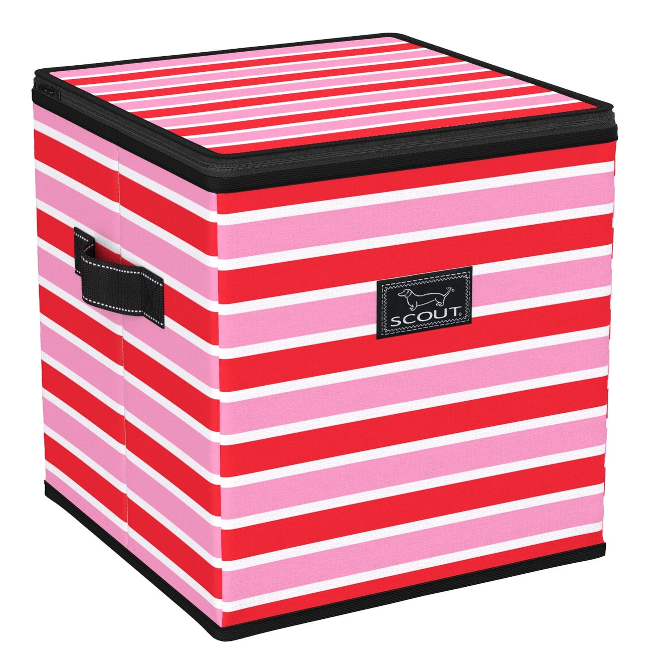 Scout Holiday Joy Box Storage Bin Candy Striper - The Blue House