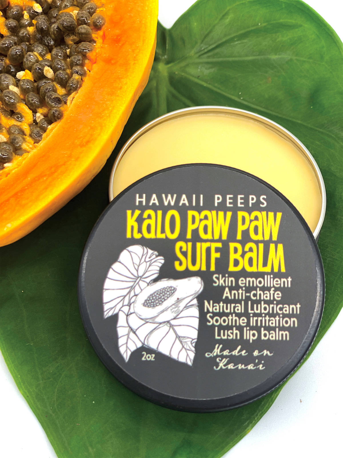 Hawaii Peeps Kalo Paw Paw Surf Balm - Alakoko Shop