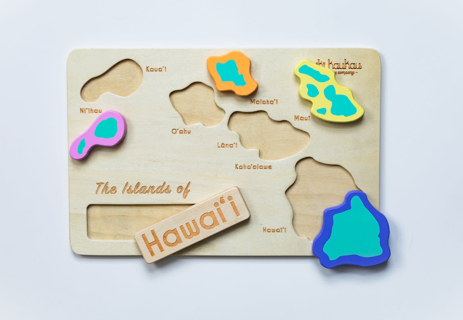 Sugar Skull Keiki Kaukau - Hawaiian Islands Puzzle - Alakoko Shop