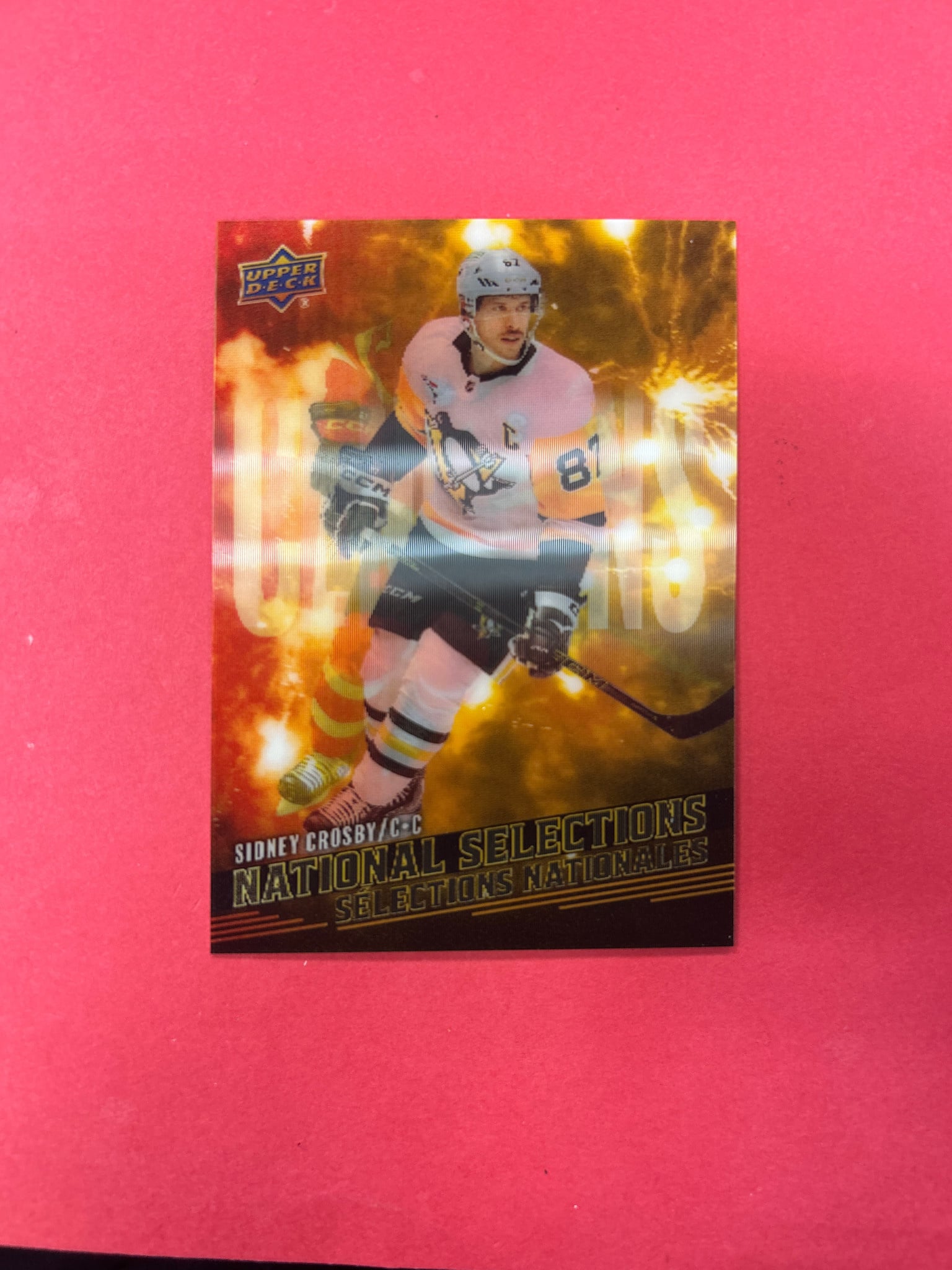 UPPER DECK 2025-26 UPPER DECK TIM HORTONS SIDNEY CROSBY NATIONAL ...