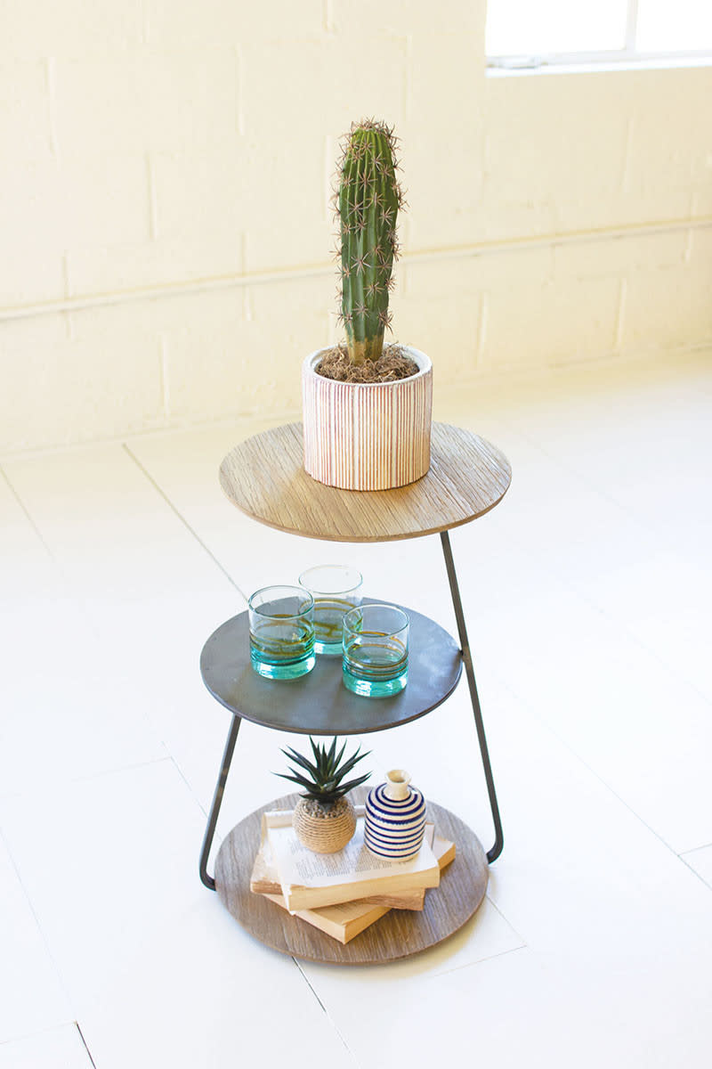 Three Tier Accent Table - Mickler & Co. Design Studio