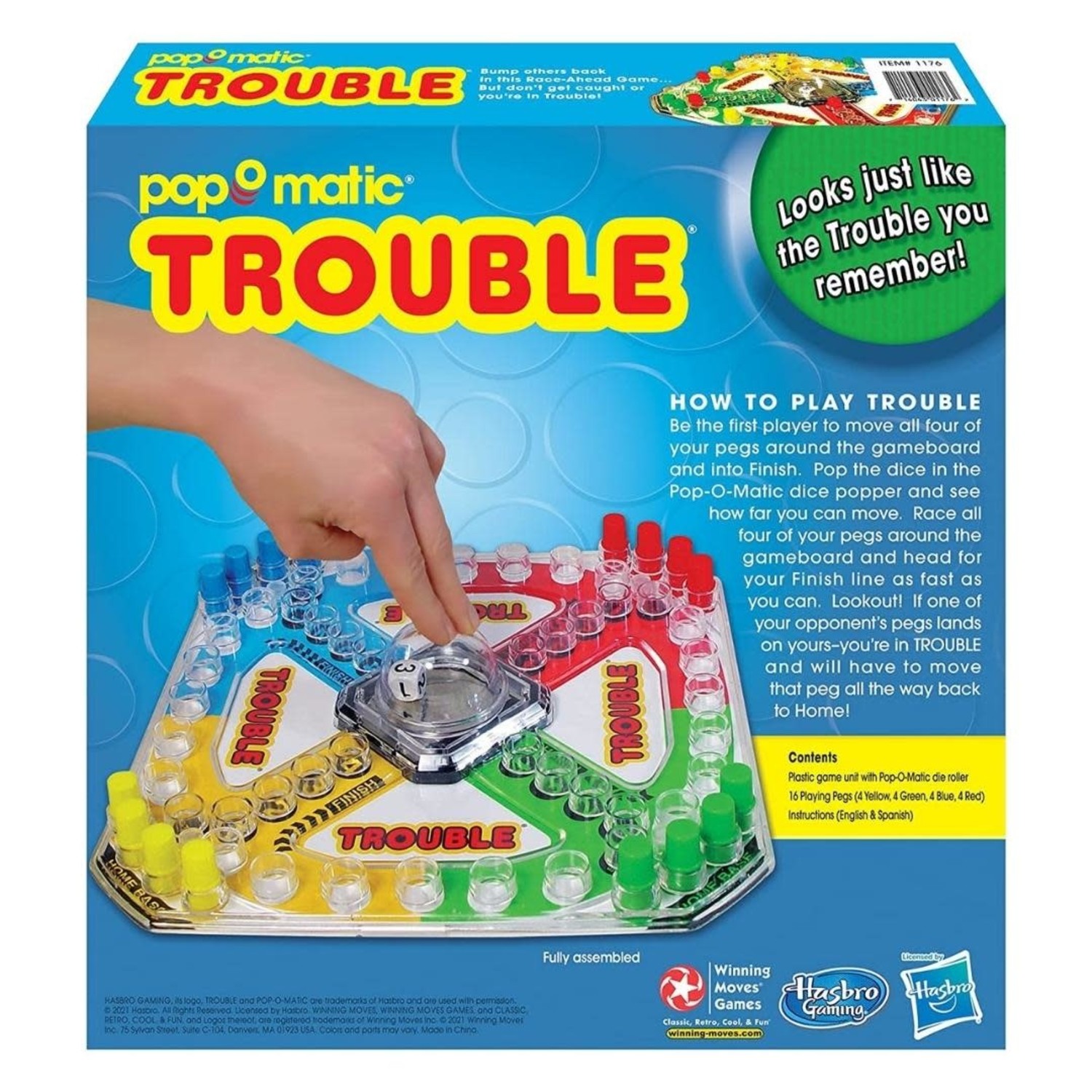 Trouble Game Logo