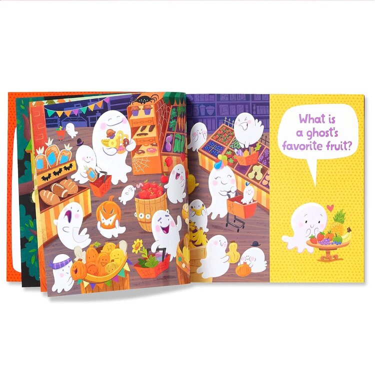 My First Lift the Flap Halloween Jokes - Mudpuddles Toys and Books