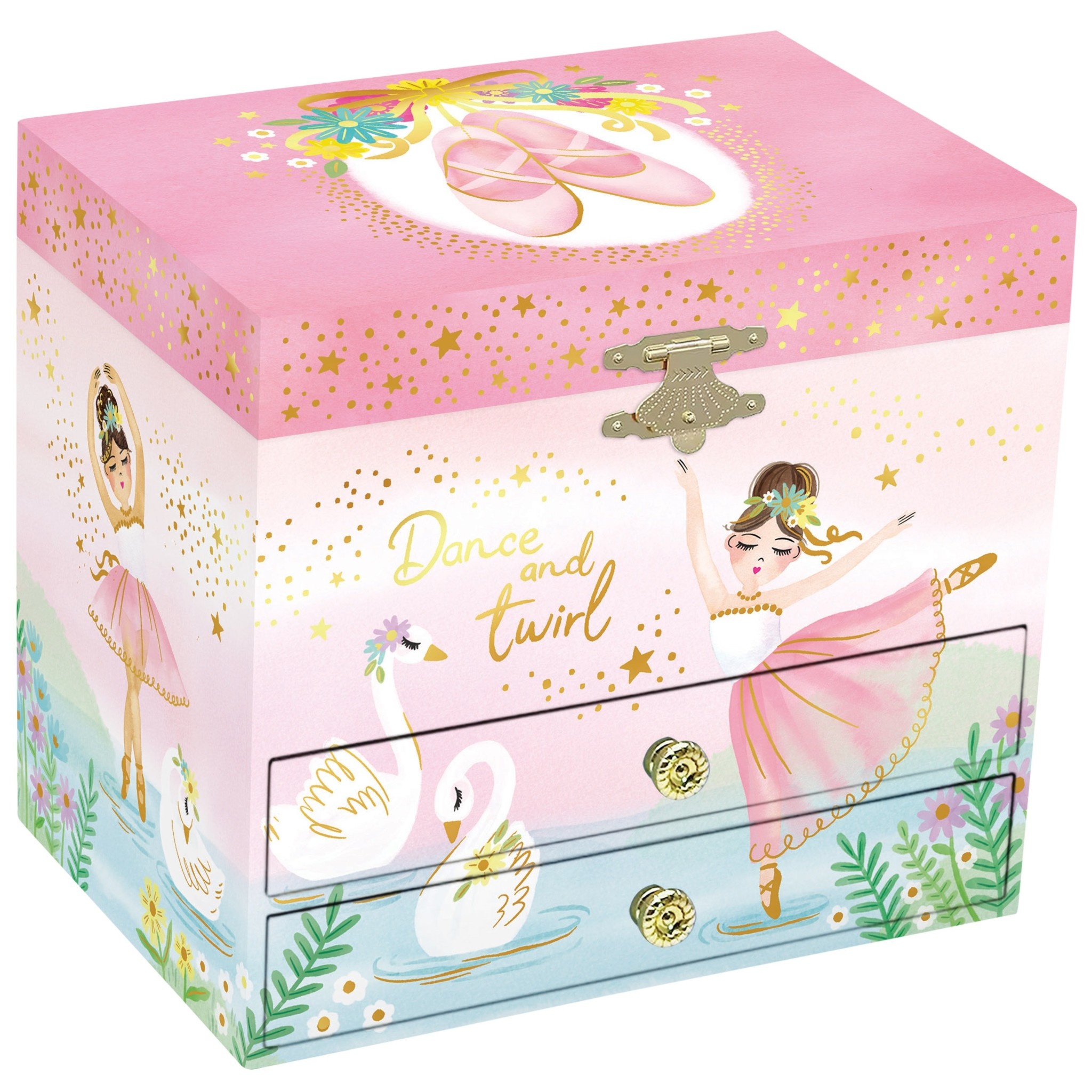 Ballerina Musical Jewelry Box - Mudpuddles Toys and Books