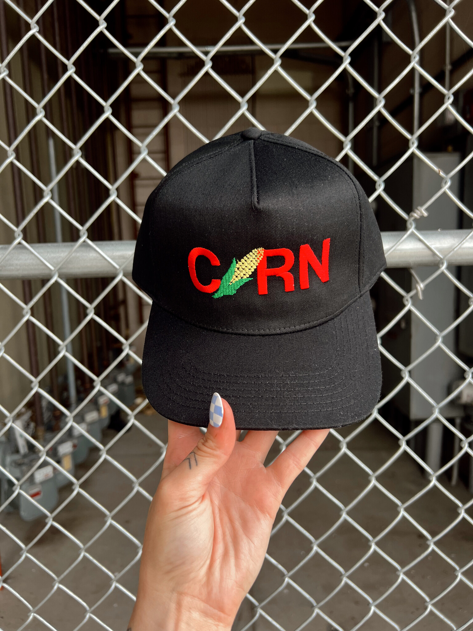 CORN Embroidered Hat - Ash & Ash Co