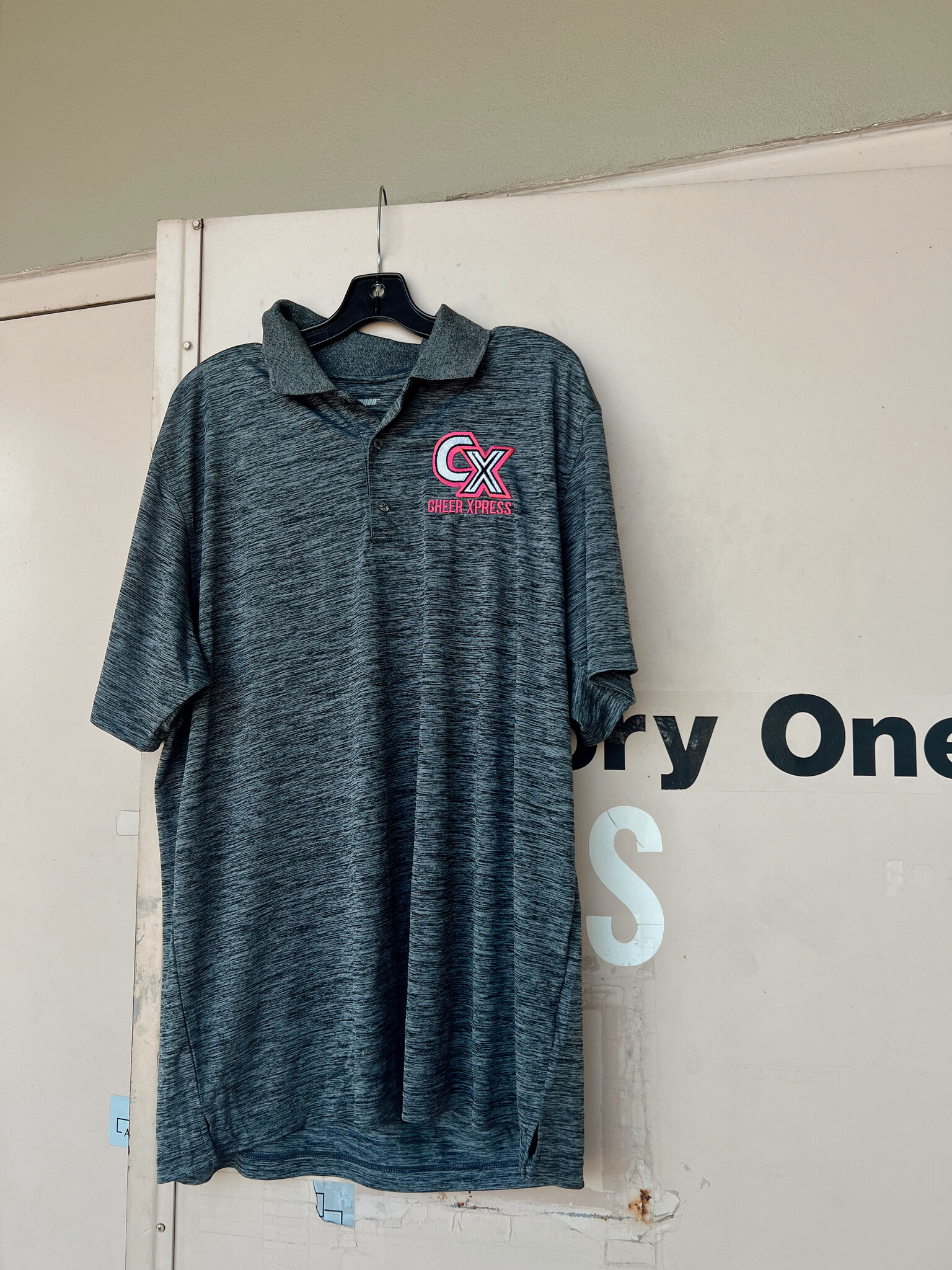 CX Cheer Xpress Men's Polo - Ash & Ash Co