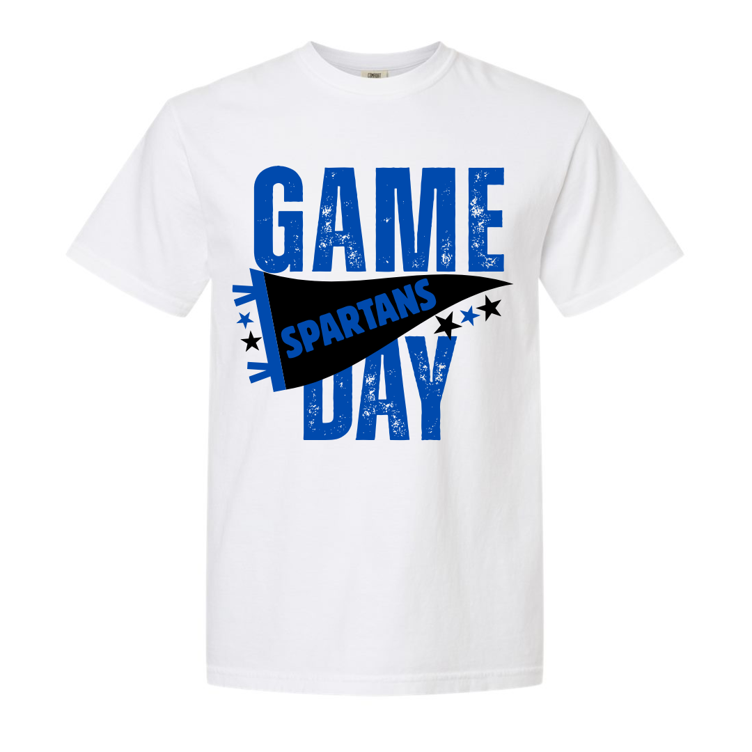 Custom Game Day Pennant Tee - Ash & Ash Co