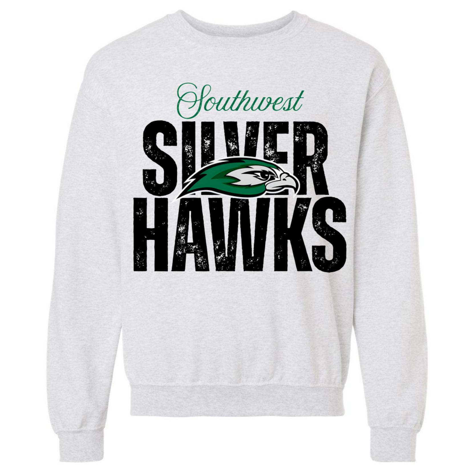 Southwest Silverhawks Contrast Crew - Ash & Ash Co